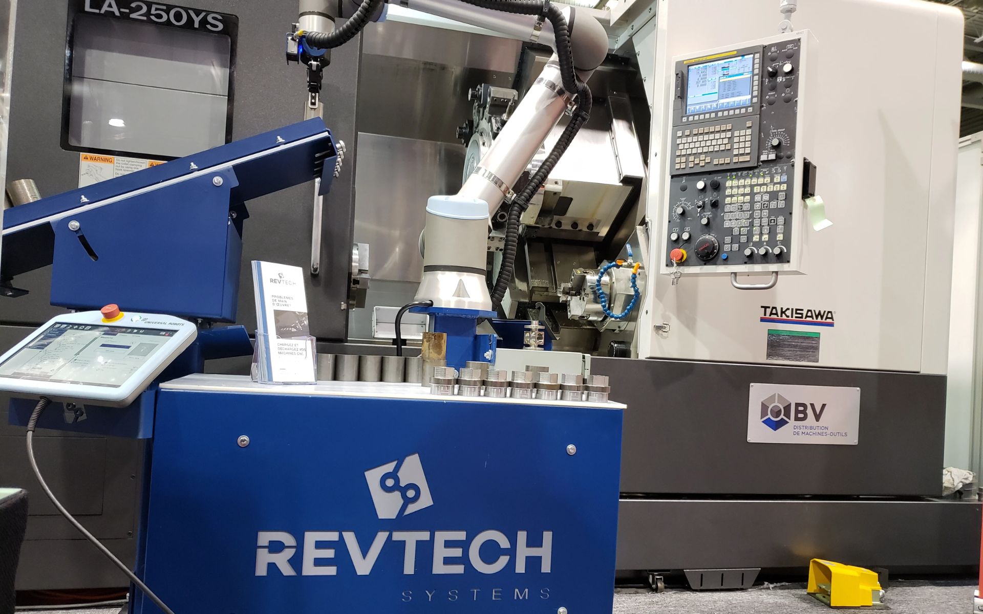 Revtech - Intégrateur robotique industrielle, collaborative et mobile